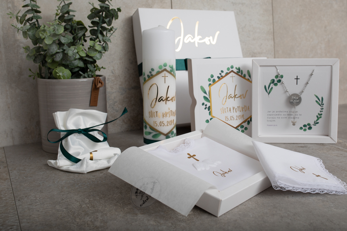 POKLON SET ZA KRŠTENJE MUŠKI | Afilio